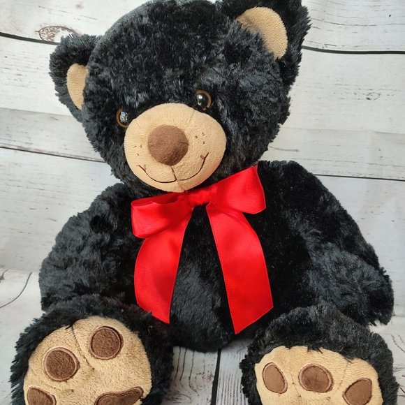 Toys | Black Bear Realistic Plush Stuffed Animal 13 | Poshmark